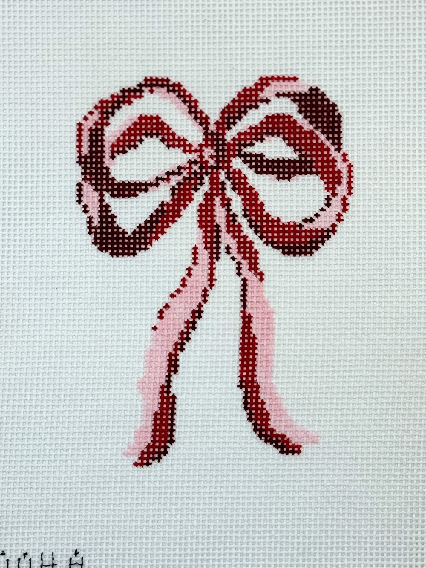 Eleven Gables Bows Needlepoint | Summertide Stitchery